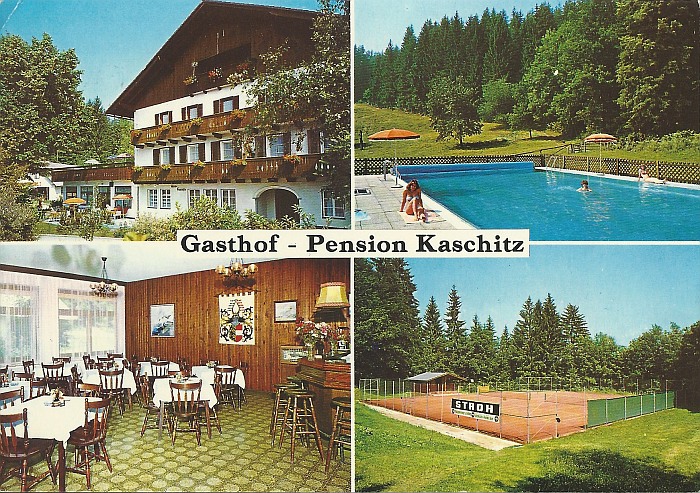Gasthof-Pension Kaschitz – Pächter H. Turk 1986 – Krumpendorfchronik